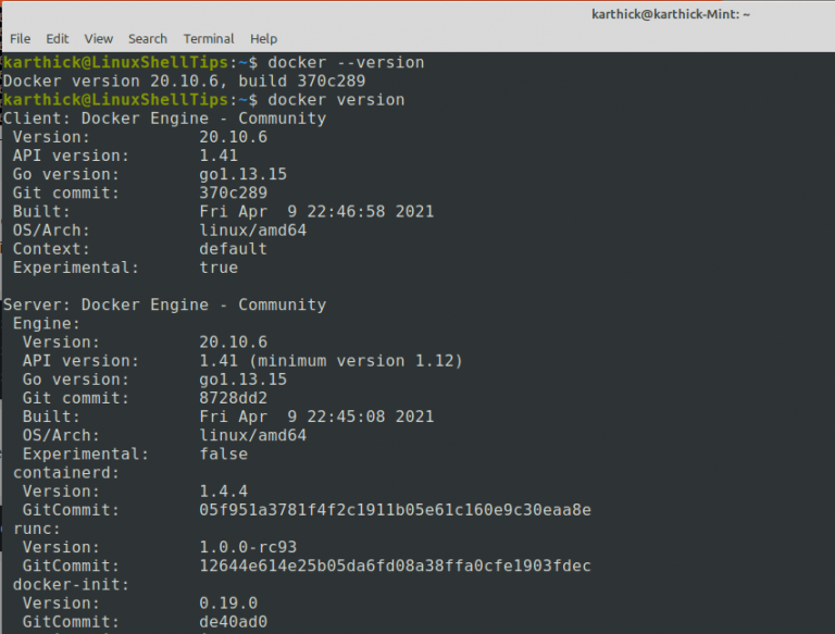 How to Install Docker CE in Linux Mint 20