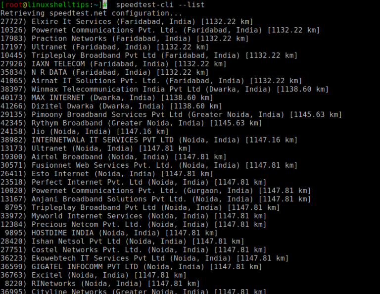 How to Check Internet Speed in Linux Using Speedtest CLI