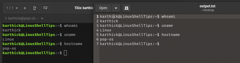 How to Install and Use Tilix Terminal Emulator in Linux