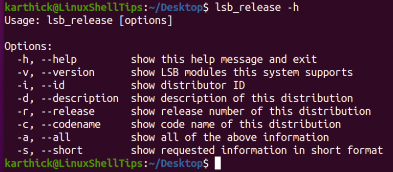 How to Find Linux Distribution Release Name and Version