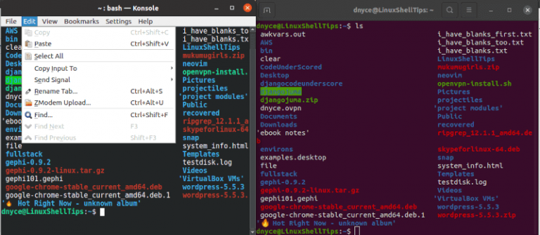 How to Install and Use Konsole Terminal Emulator in Linux