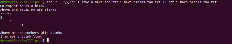How to Delete Empty Lines in Files Using Grep, Sed, and Awk