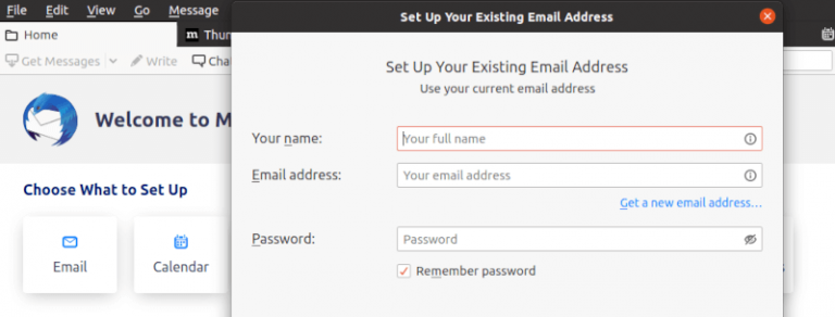 How to Install and Use Thunderbird in Linux