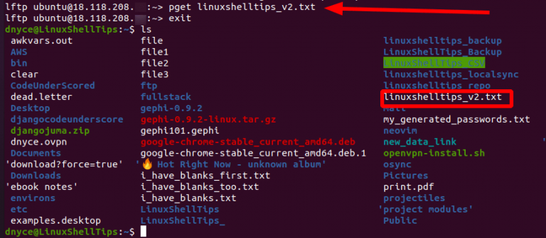 How to Install LFTP to Download and Upload Files in Linux