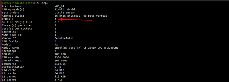 How to Get the Number of Processors/Cores in Linux