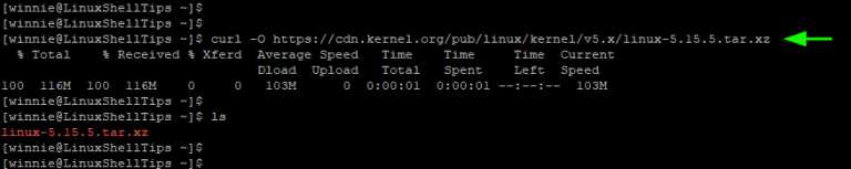 How to Download Files with Curl Command in Linux