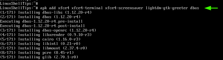 How to Install XFCE Desktop on Alpine Linux