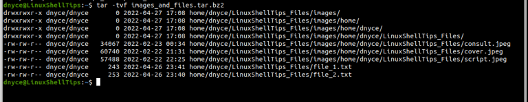 How to Create and Manage a .tar.bz2 File in Linux