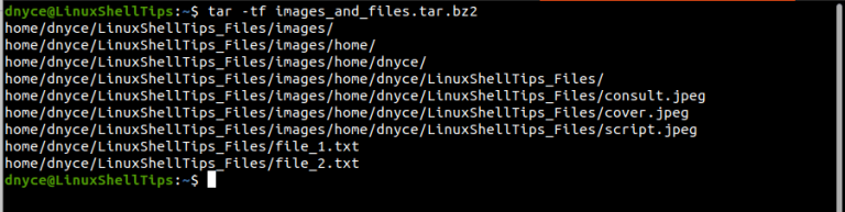 How to Create and Manage a .tar.bz2 File in Linux