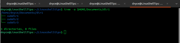 How to Copy Directory Structure Without Files in Linux