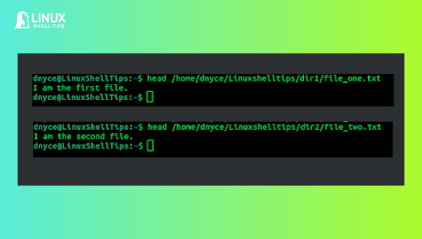 How To Swap Contents Of Two Files In Linux