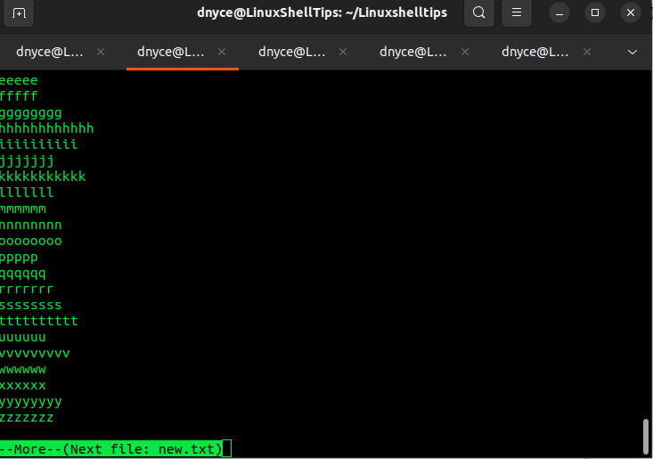 How To View Files In Linux Using Cat More Or Less Commands