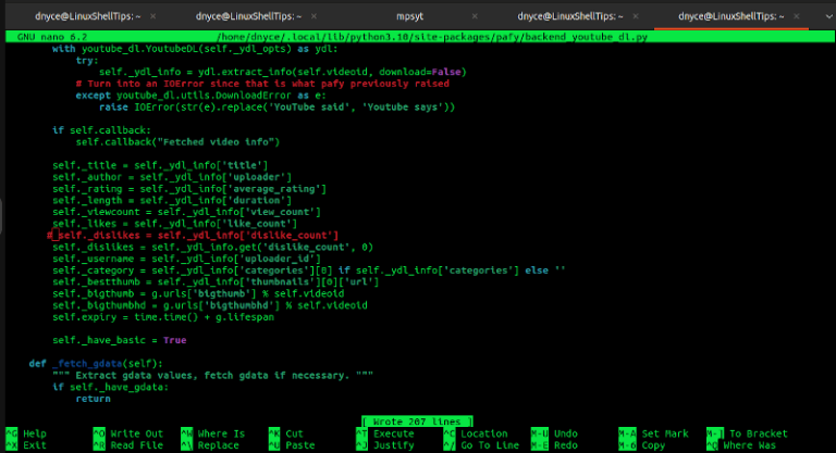 mps-youtube – A Terminal Based YouTube Player and Downloader