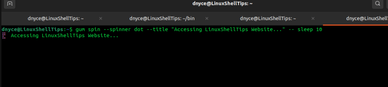Gum – A Tool for Glamorous Shell Scripts in Linux