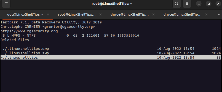 How to Recover Lost and Deleted Data in Linux