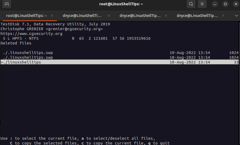 How to Recover Lost and Deleted Data in Linux