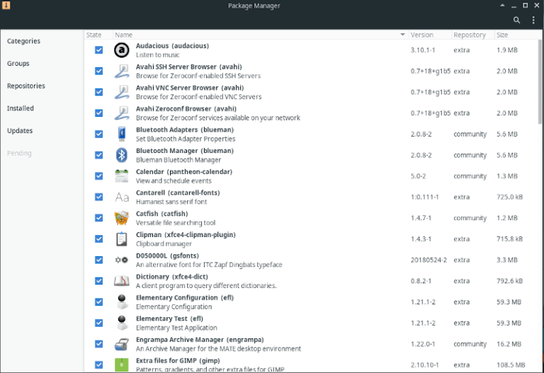 Best GUI Package Managers for Arch Linux Distribution