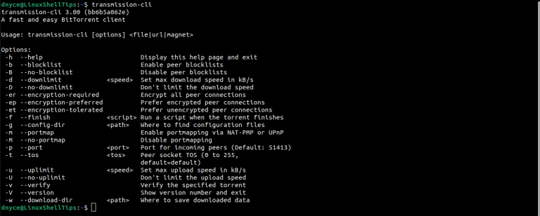 Best Command Line BitTorrent Clients for Linux