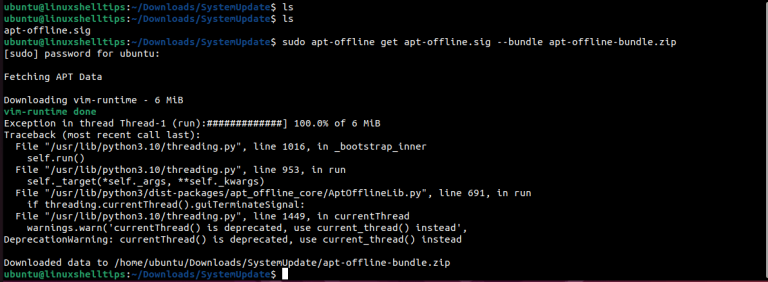 apt-offline - An Offline APT Package Manager