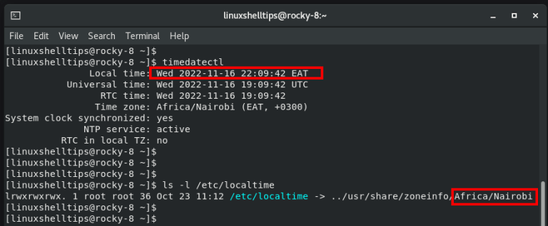 How to Install Chrony NTP Server/Client in Rocky Linux