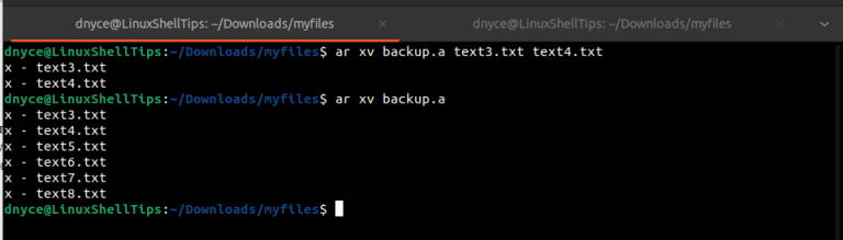 How to Create, View and Extract Archive Files (*.a) in Linux