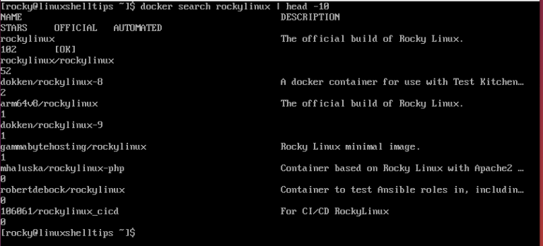How To Install and Use Docker on Rocky Linux 9/8