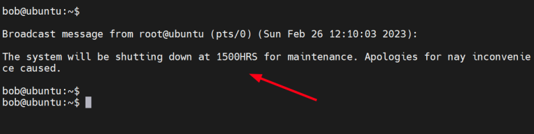 How to Send Broadcast Messages to Users in Linux Terminal